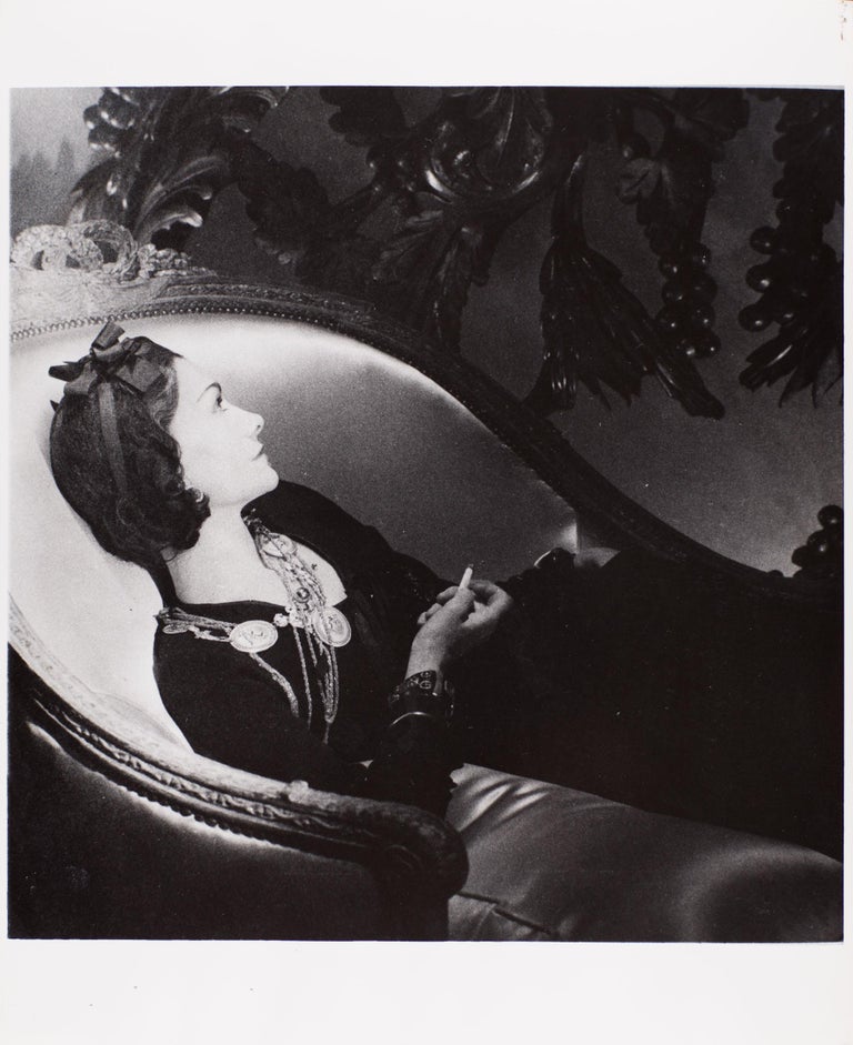 Horst P. Horst - Coco Chanel, Paris, 1937 For Sale at 1stDibs