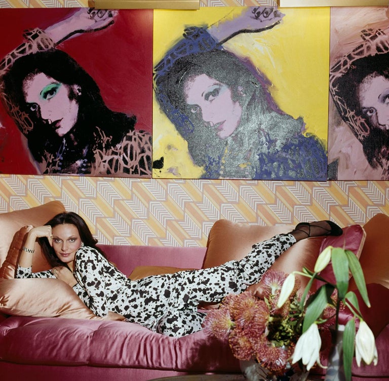 Horst P. Horst - Diane von Fuerstenberg at home, New York City For Sale ...