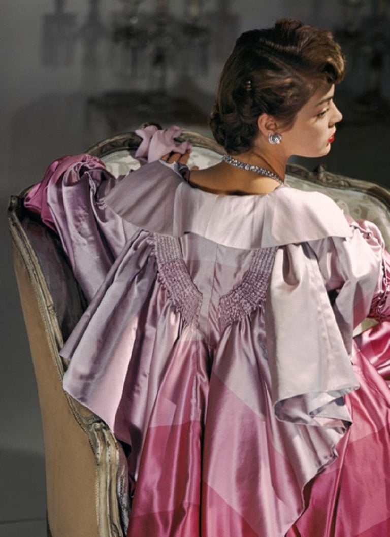 Horst P. Horst - Jean Patchett, coat by Adrian. Variant published on ...