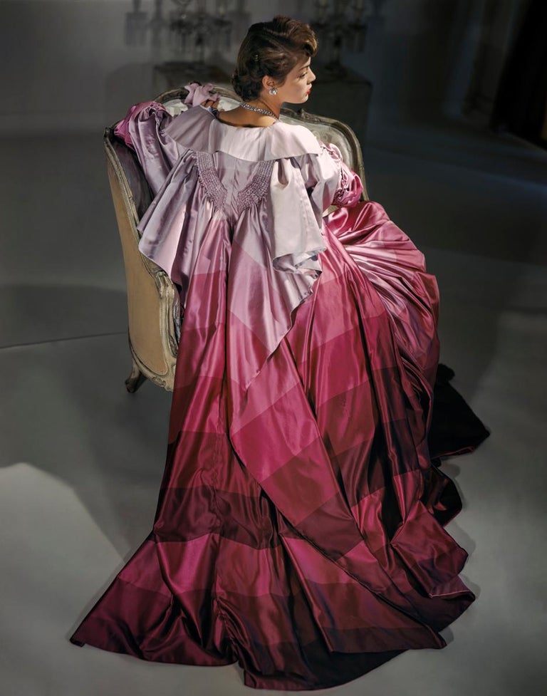Horst P. Horst - Jean Patchett, coat by Adrian. Variant published on ...