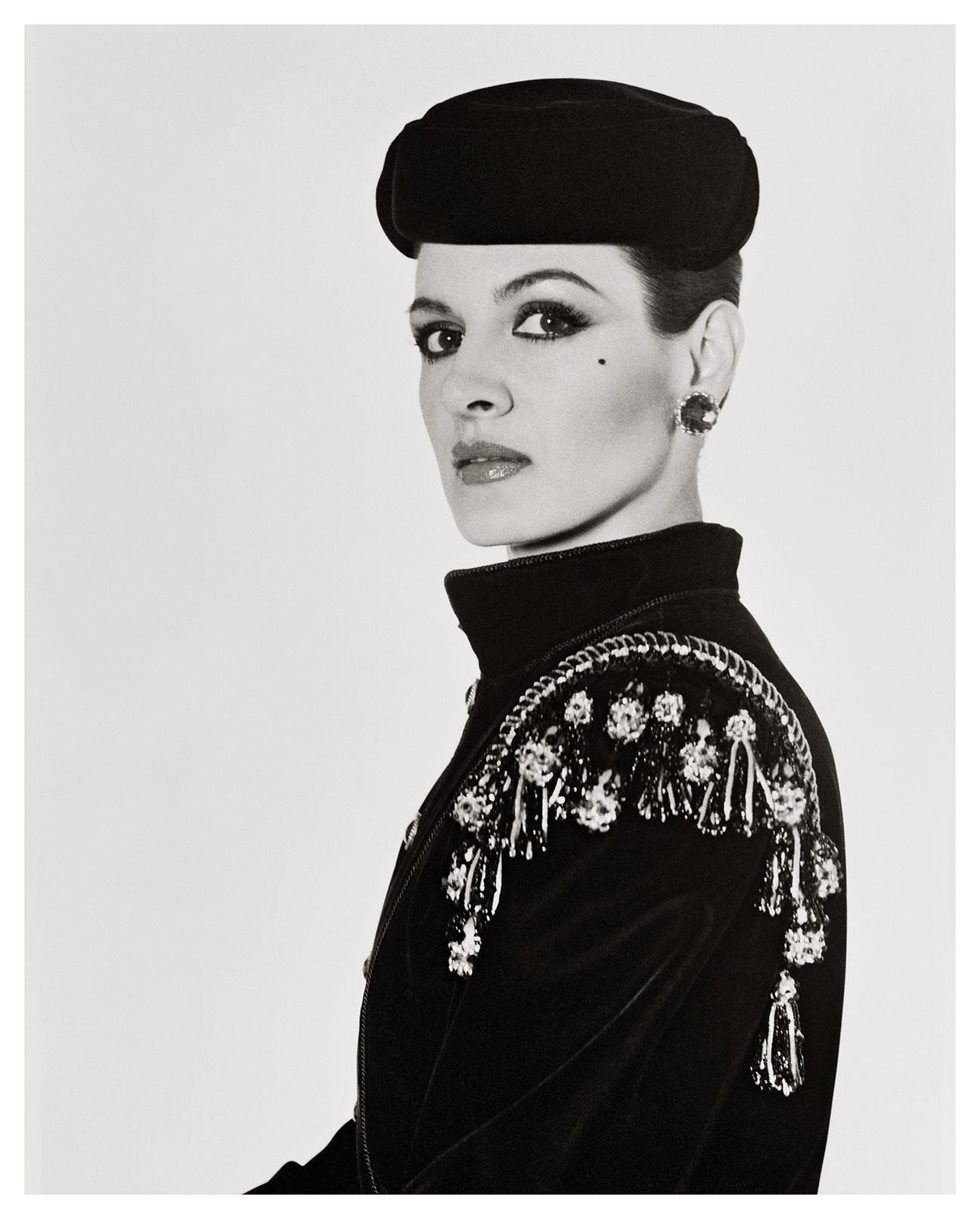 Horst P Horst Paloma Picasso In A Design By Yves Saint Laurent Paris For Sale At 1stdibs