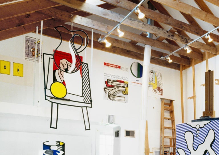 Horst P. Horst - Roy Lichtenstein, New York, (Lichtenstein Studio ...
