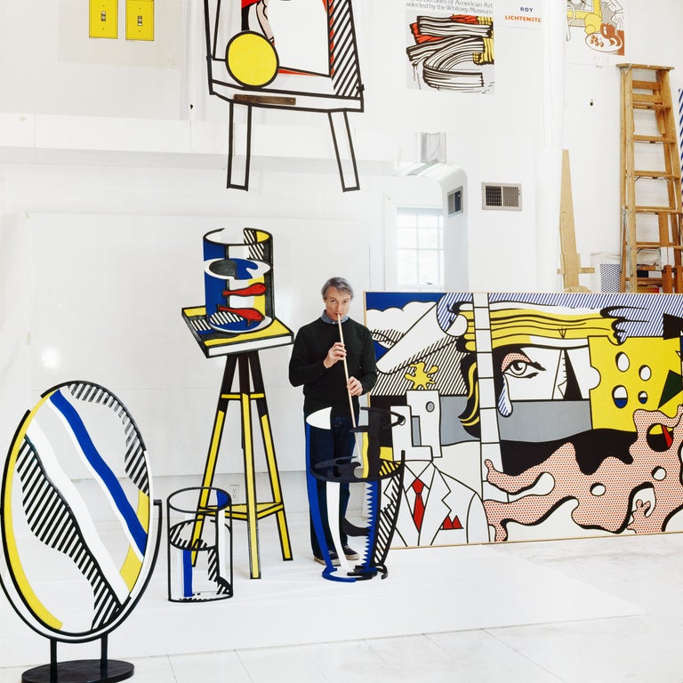 Horst P. Horst - Roy Lichtenstein, New York, (Lichtenstein Studio ...