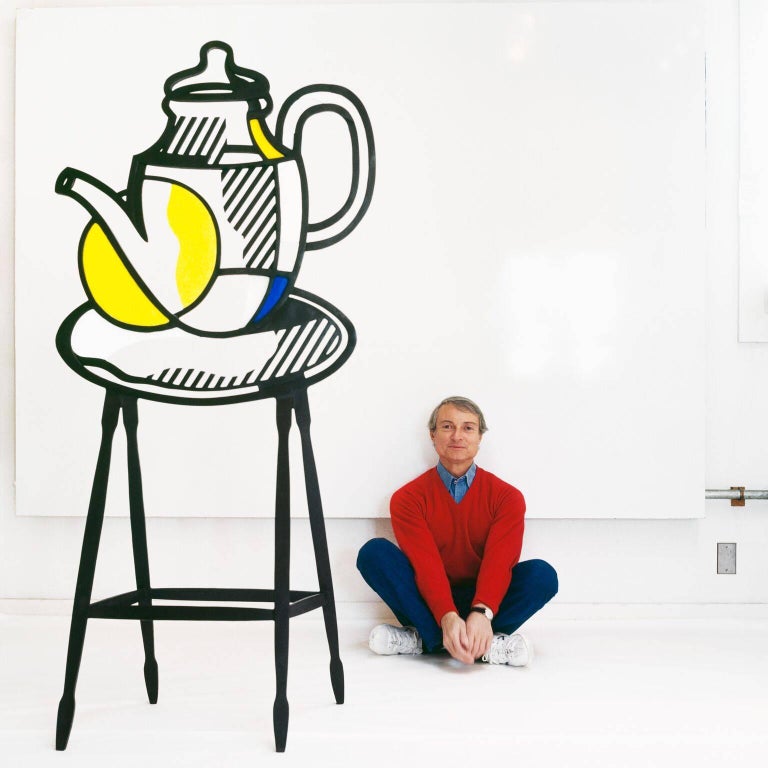Horst P. Horst - Roy Lichtenstein, New York, (Lichtenstein Studio ...