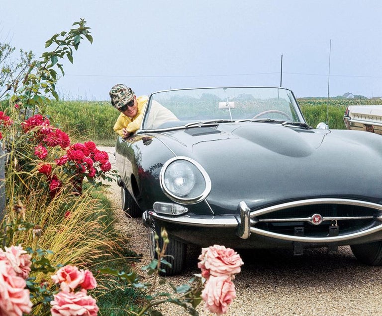 Horst P. Horst - Truman Capote in his Jaguar XKE, Long Island, USA For ...