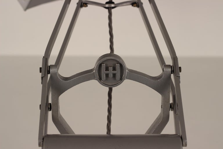 Horstmann Magnifying Glass Anglepoise Work Lamp Made in the 1930’s at ...