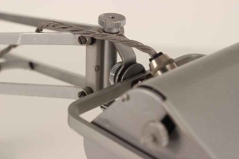 Horstmann Magnifying Glass Anglepoise Work Lamp Made in the 1930’s at ...