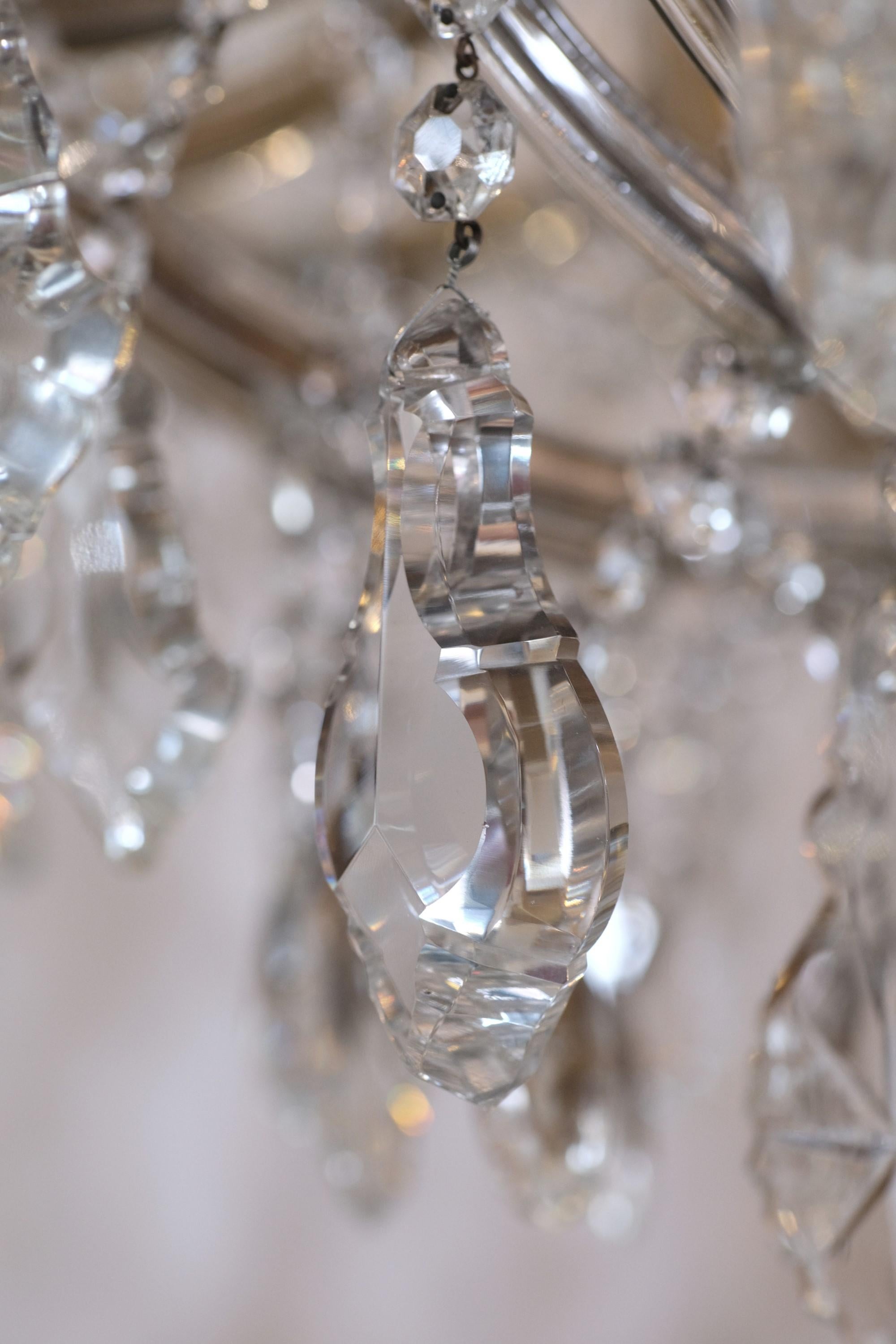 Hotel Pennsylvania Marie Therese Crystal Chandelier 72 Arms Restored ...