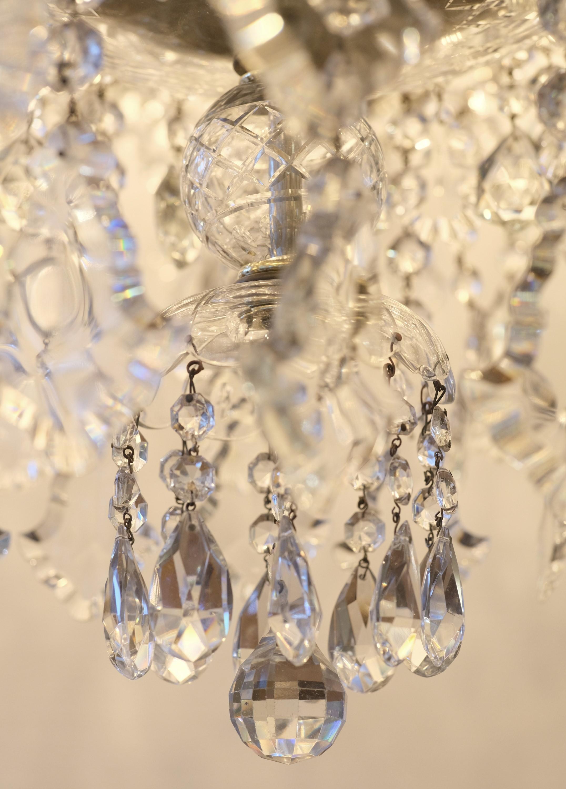 Hotel Pennsylvania Marie Therese Crystal Chandelier 72 Arms Restored ...