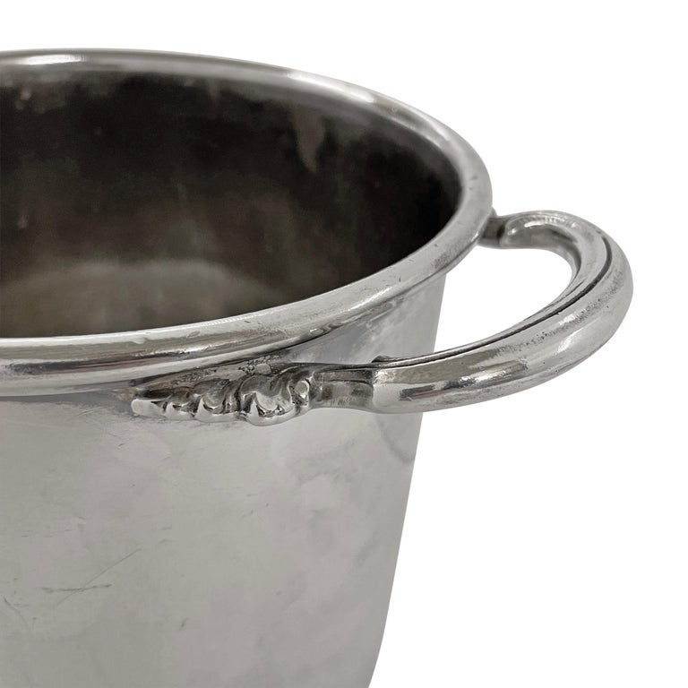 Hotel Silver Champagne Ice Bucket from the Ritz Carlton For Sale at 1stDibs
