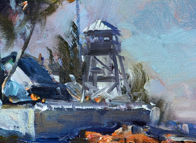 'House of Refuge' Stuart, Florida Original Impressionist Oil by Robert ...