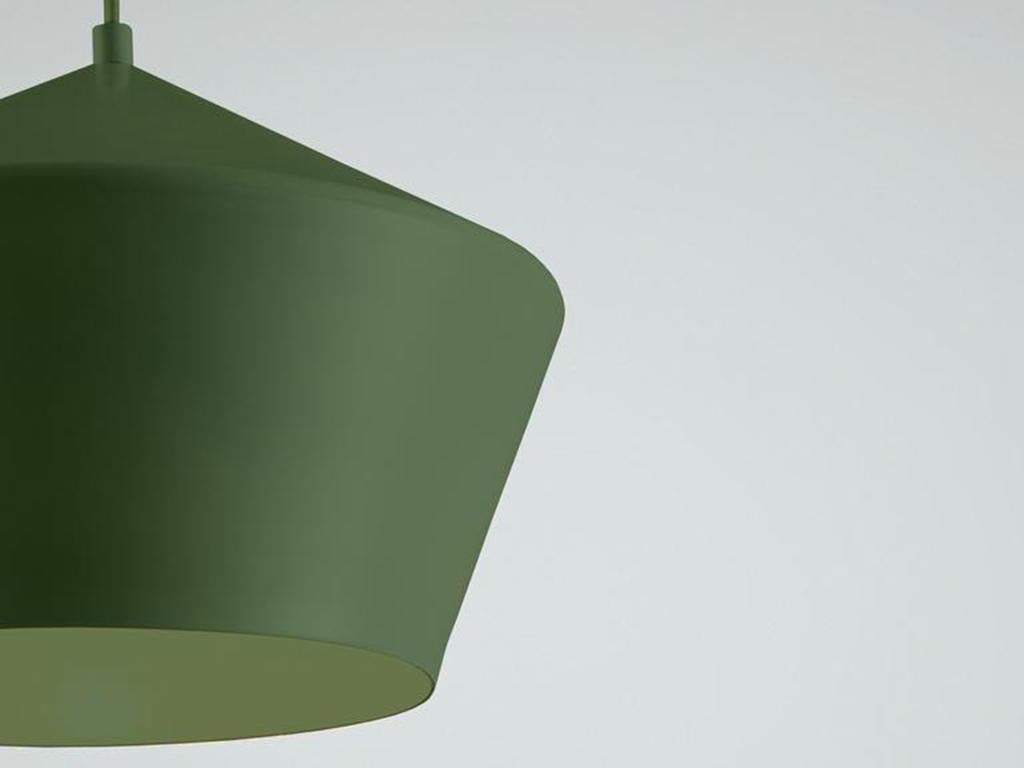 Houseof Metal Diner Pendant Light in Olive Green at 1stDibs | olive ...