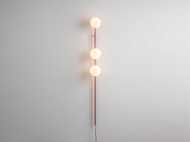 Houseof Pink Bar Opal Ball Wall Light For Sale at 1stDibs