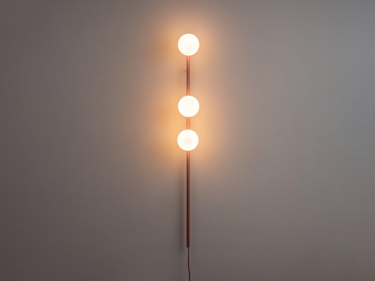 Houseof Pink Bar Opal Ball Wall Light For Sale at 1stDibs