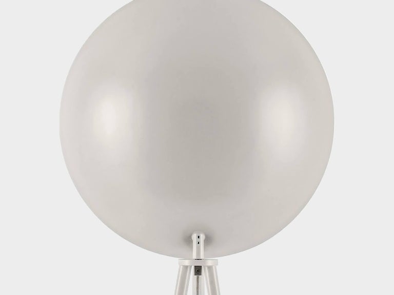 Houseof Sand Beige Metal Diffuser Floor Lamp For Sale at 1stDibs