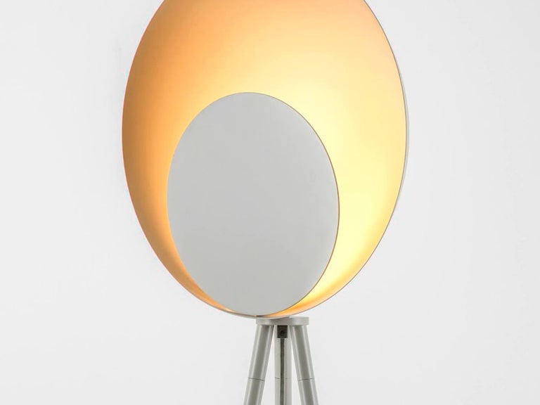 Houseof Sand Beige Metal Diffuser Floor Lamp For Sale at 1stDibs