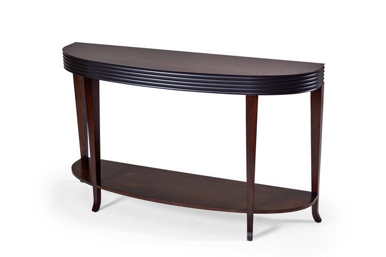 Houston Console, Fluted Band Detail and Gently Tapered and Flared Legs ...