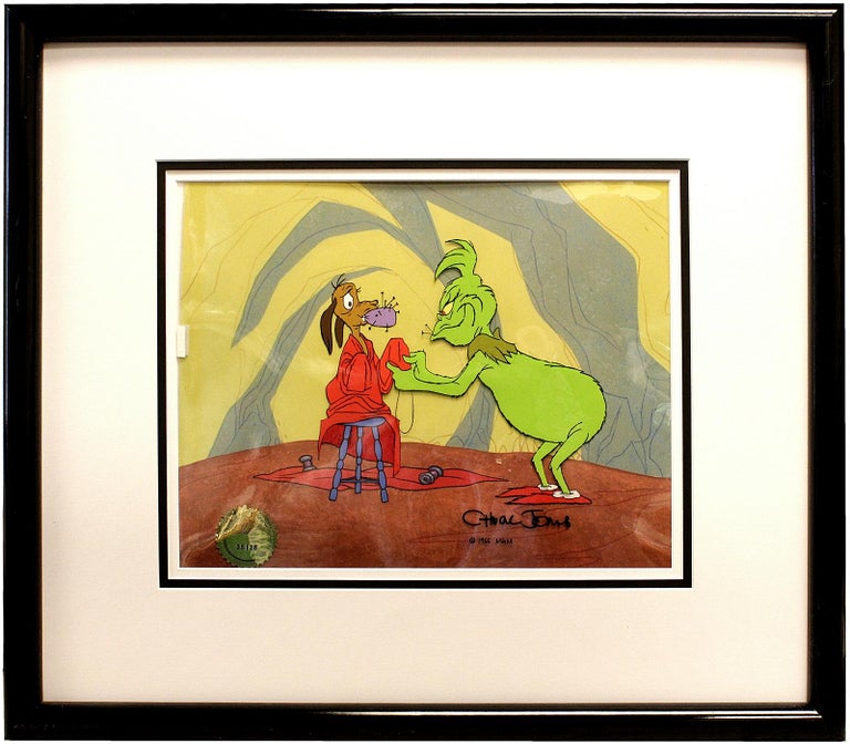 How the Grinch Stole Christmas Original 1966 Production Cel (Seuss ...