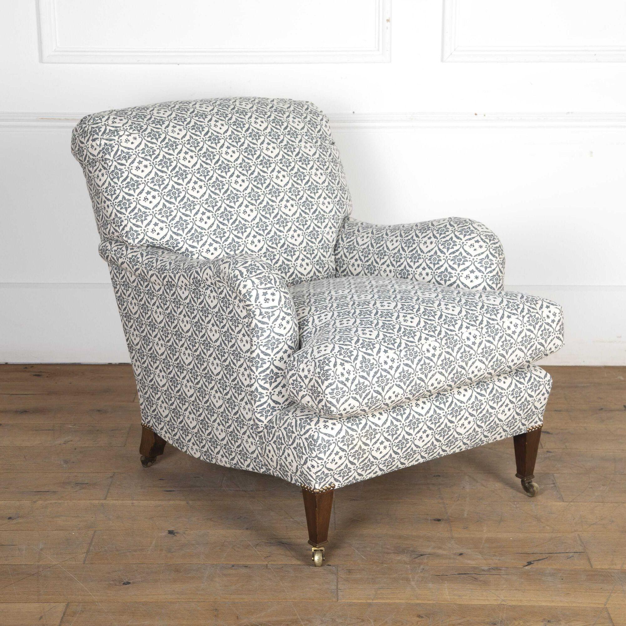 Howard and Sons Deep-seated Bridgewater Armchair at 1stDibs