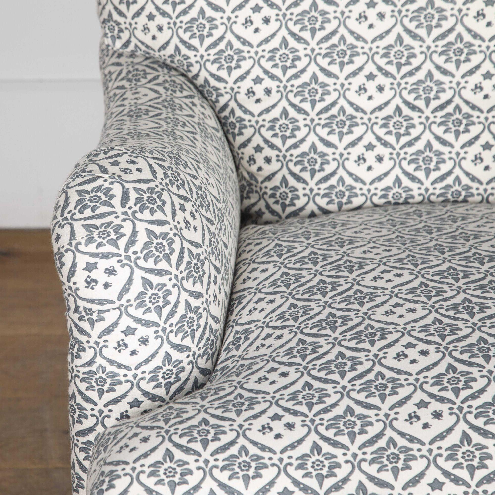 Howard and Sons Deep-seated Bridgewater Armchair at 1stDibs