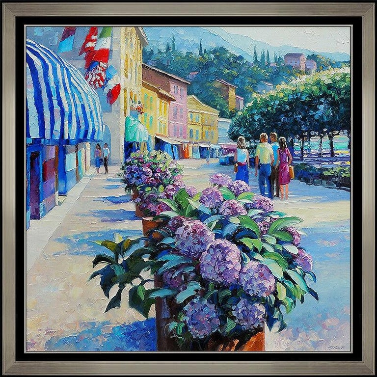 Howard Behrens - Howard Behrens Original Oil Painting on Canvas Large ...