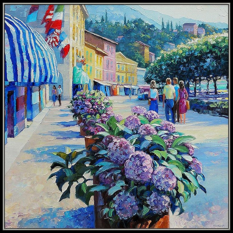 Howard Behrens - Howard Behrens Original Oil Painting on Canvas Large ...
