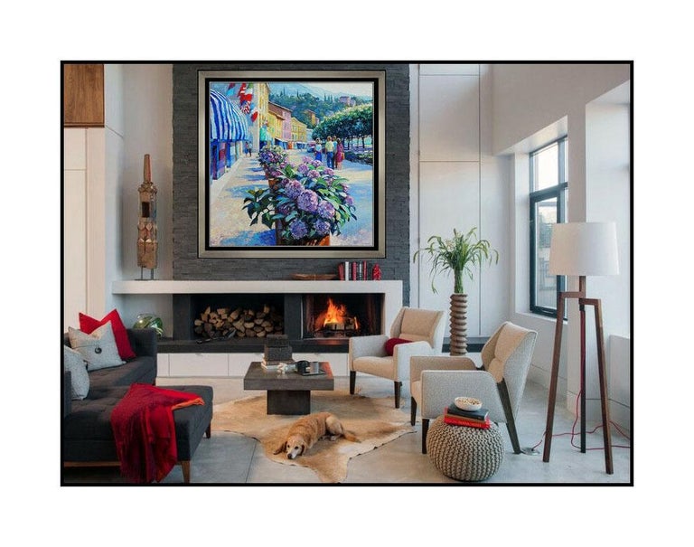 Howard Behrens - Howard Behrens Original Oil Painting on Canvas Large ...