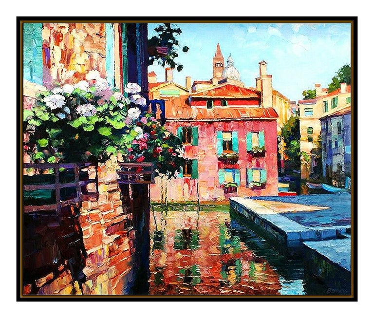 Howard Behrens - Howard Behrens Original Oil Painting on Canvas Large ...