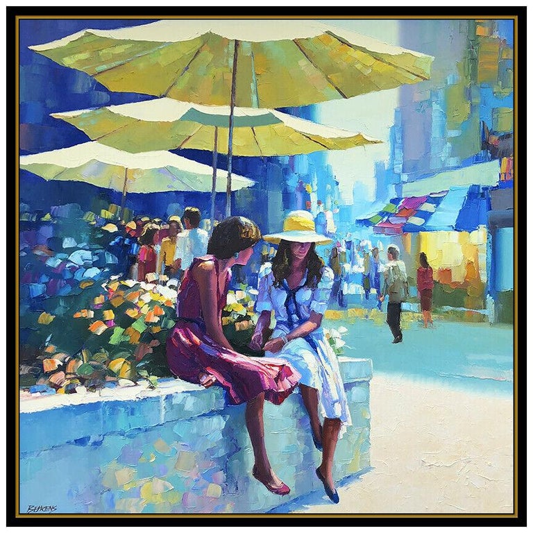 Howard Behrens - Howard Behrens Original Painting Large Oil On Canvas ...