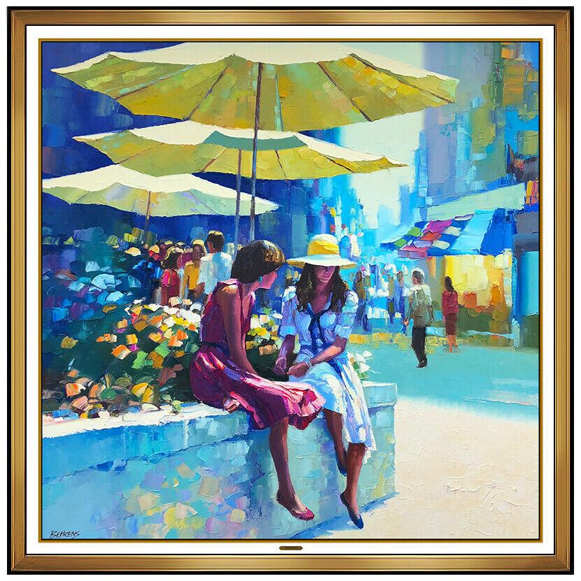 Howard Behrens - Howard Behrens Original Painting Large Oil On Canvas ...