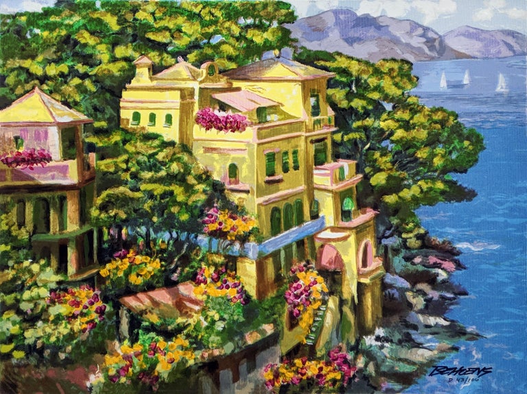 Howard Behrens - VILLA PORTOFINO (EMBELLISHED) For Sale at 1stDibs