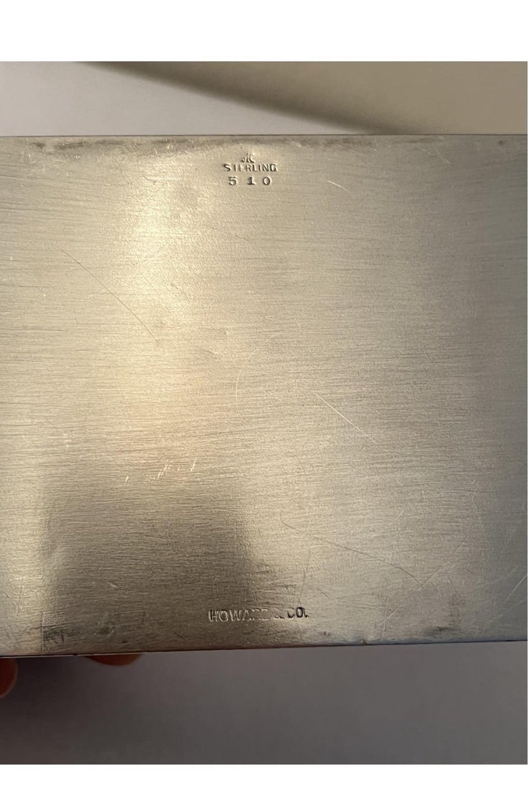 Howard and Company Sterling Silver Baseball Motif Collectible Box For ...