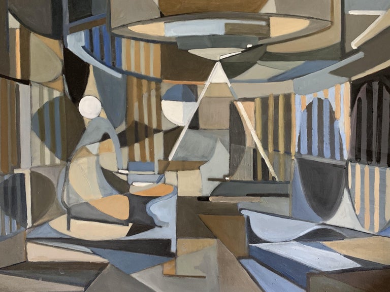 Howard Danelowitz - She Slinks By, Painting, Oil on MDF Panel For Sale ...