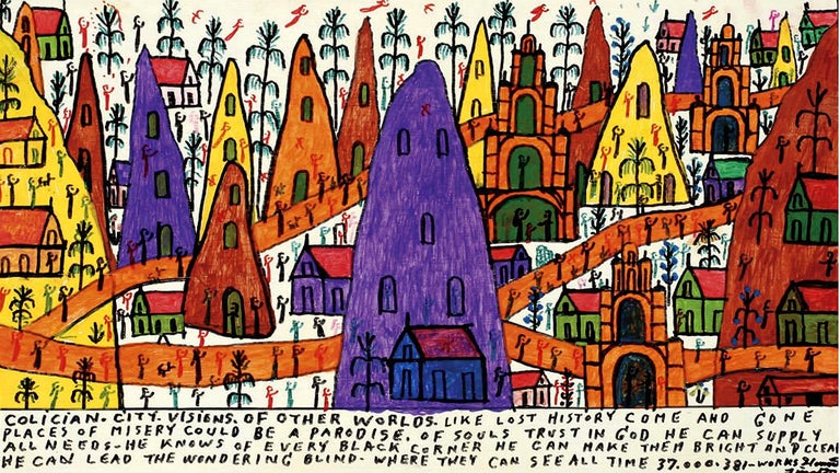 Howard Finster - Howard Finster American, 1916–2001 Colician City ...
