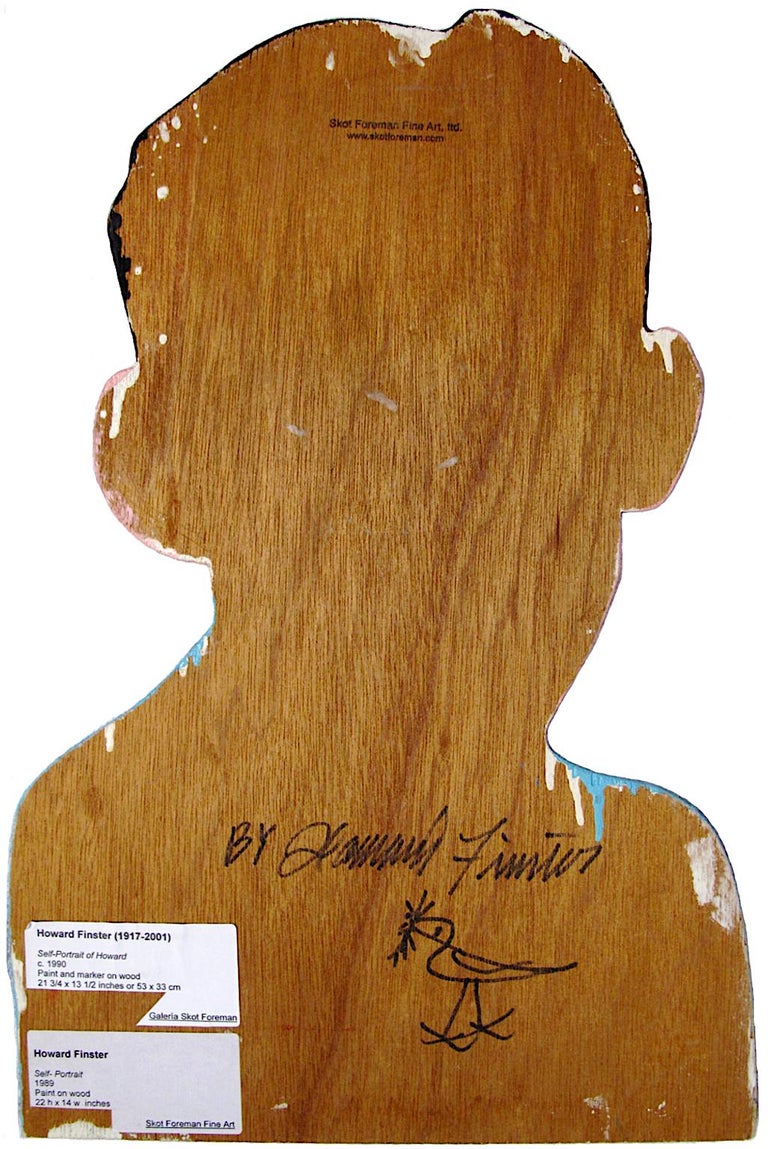 Howard Finster - Self-Portrait For Sale at 1stDibs