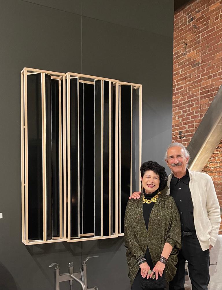 Howard Hersh - Migration 20-1- Mixed media wood sculpture- Minimalism ...