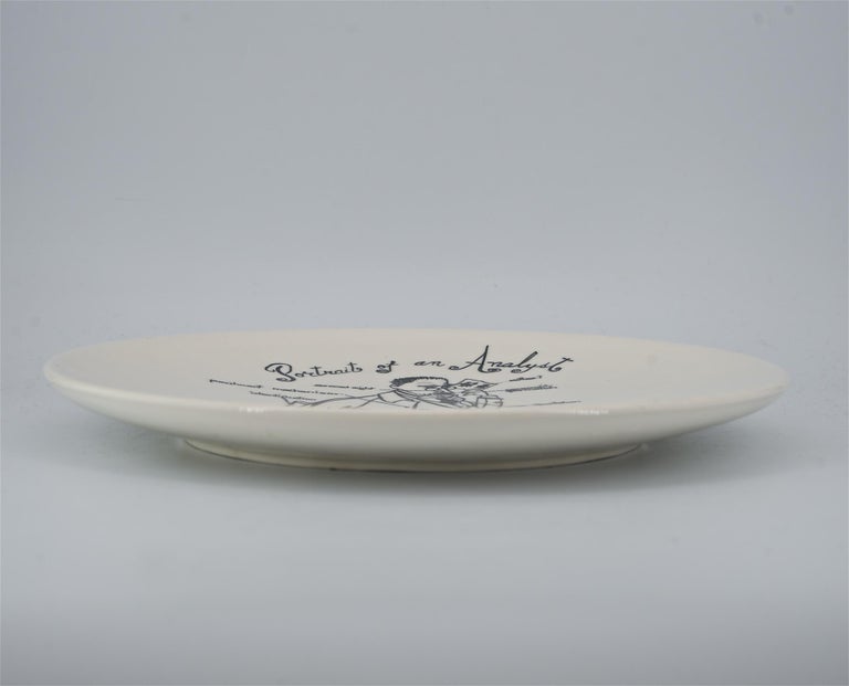 Howard Howie Post Cartoon Drawing Plate Art of Sigmund Freud, Anthro DC ...