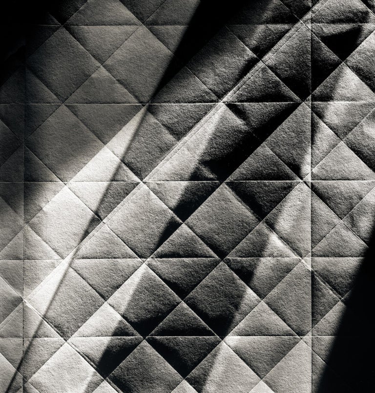 Howard Lewis - Abstract Photography Black and White - Origami Folds #7 ...