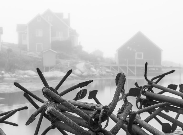 Howard Lewis - Limited Edition Black and White Photograph - "Anchors ...