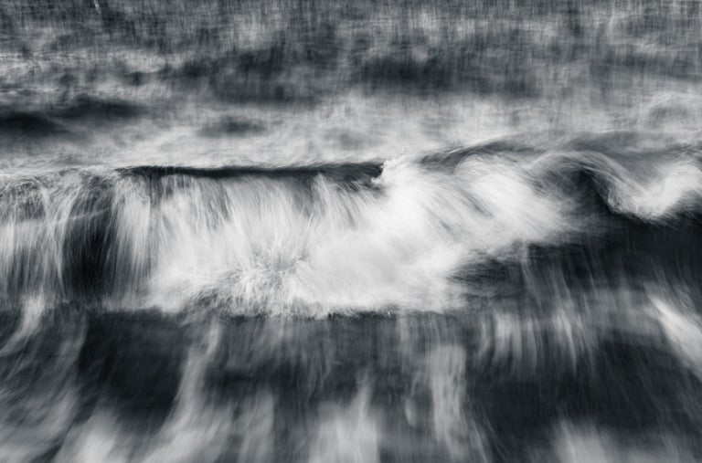 Howard Lewis - Waves - Ocean Ethereal Photograph Black and White #86 ...