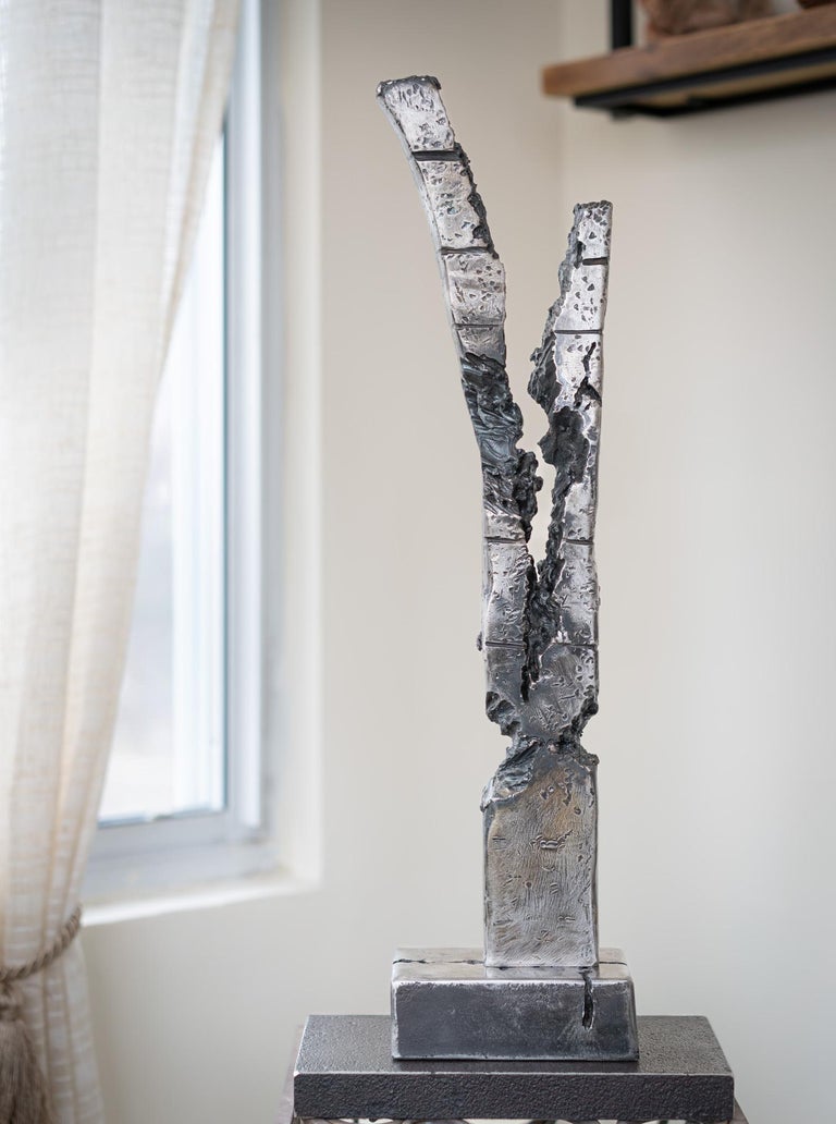 Howard Lewis - Welded Steel Sculpture Howard Lewis - "Forced Divide ...