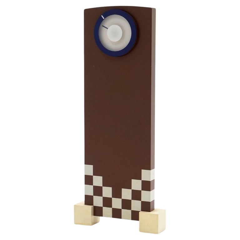 Howard Miller George Nelson 1984 Checkerboard Table Clock, "Tempo 21 ...