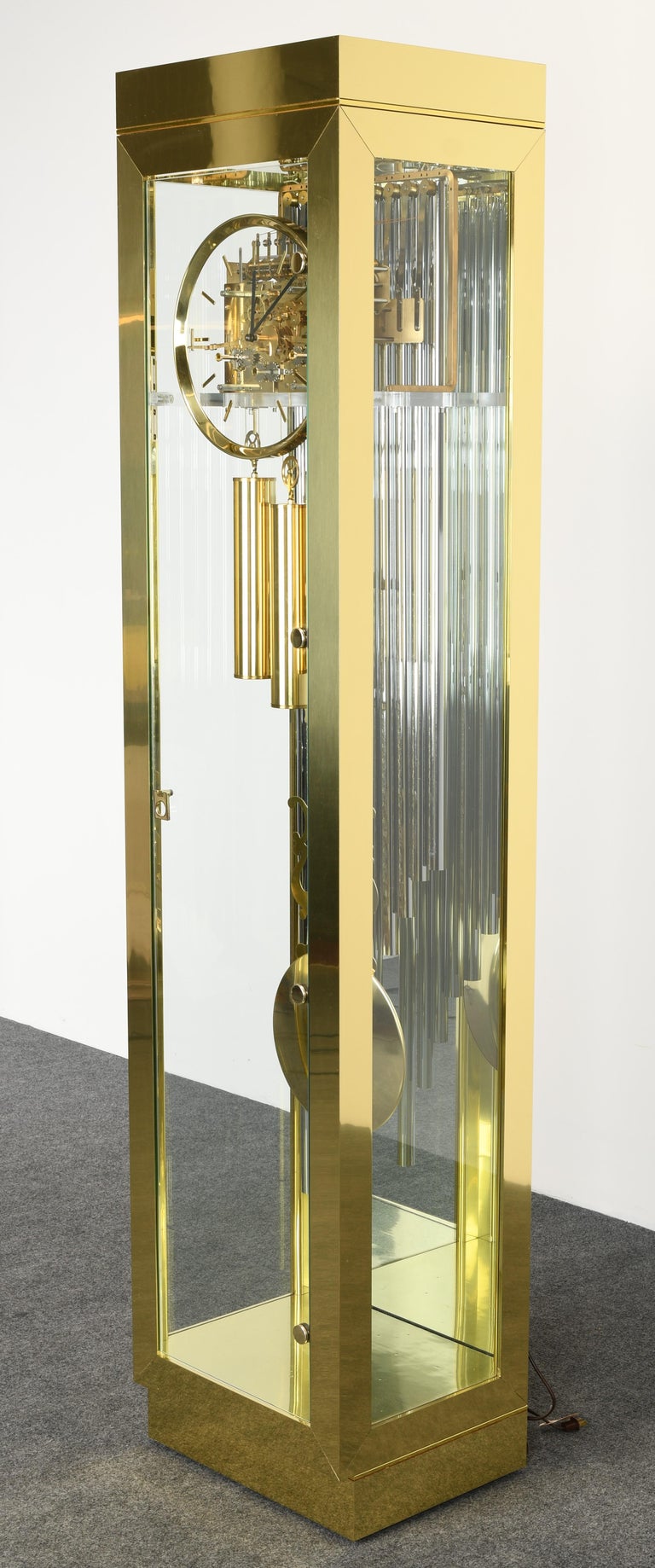 Howard Miller Grandfather Clock, 1980s at 1stDibs | 1980s grandfather ...