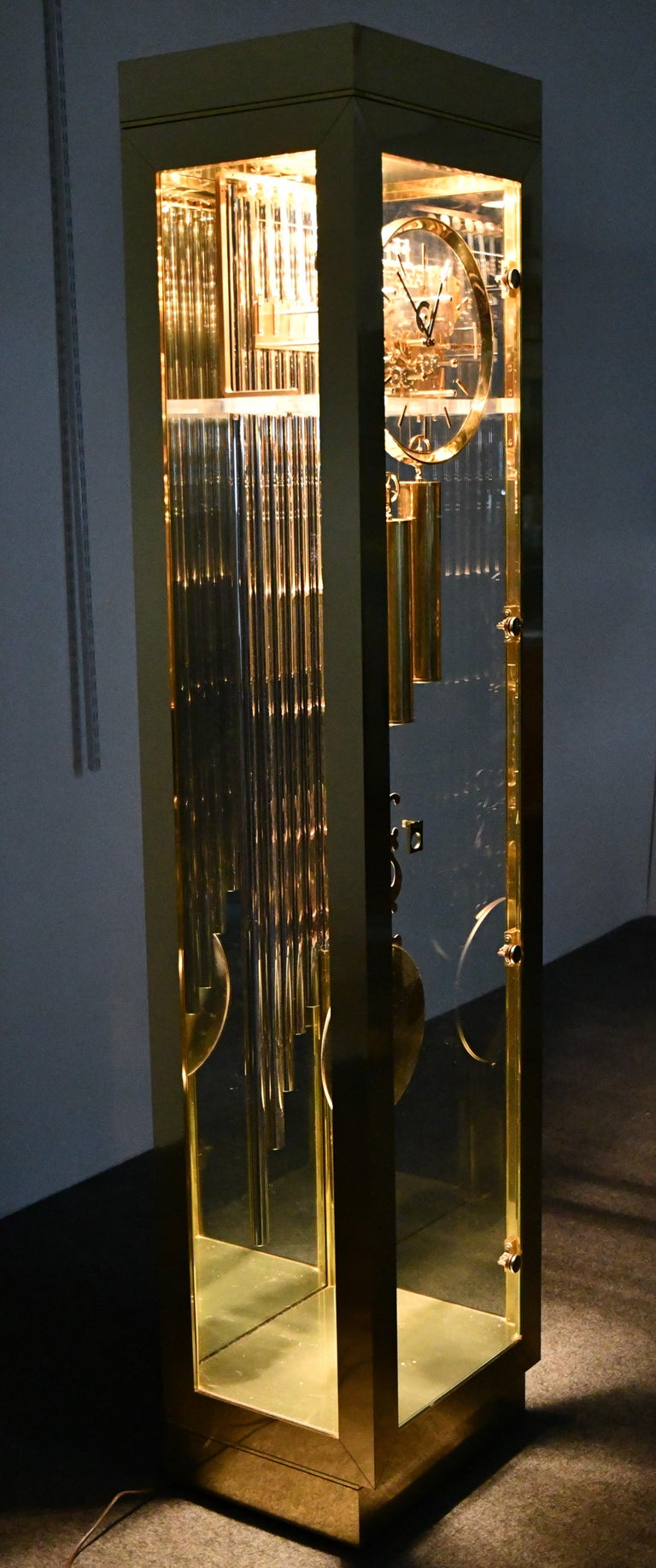 Howard Miller Grandfather Clock, 1980s at 1stDibs | 1980s grandfather ...