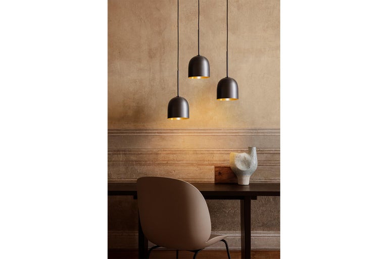 Howard Pendant Lamp, Gunmetal For Sale at 1stDibs
