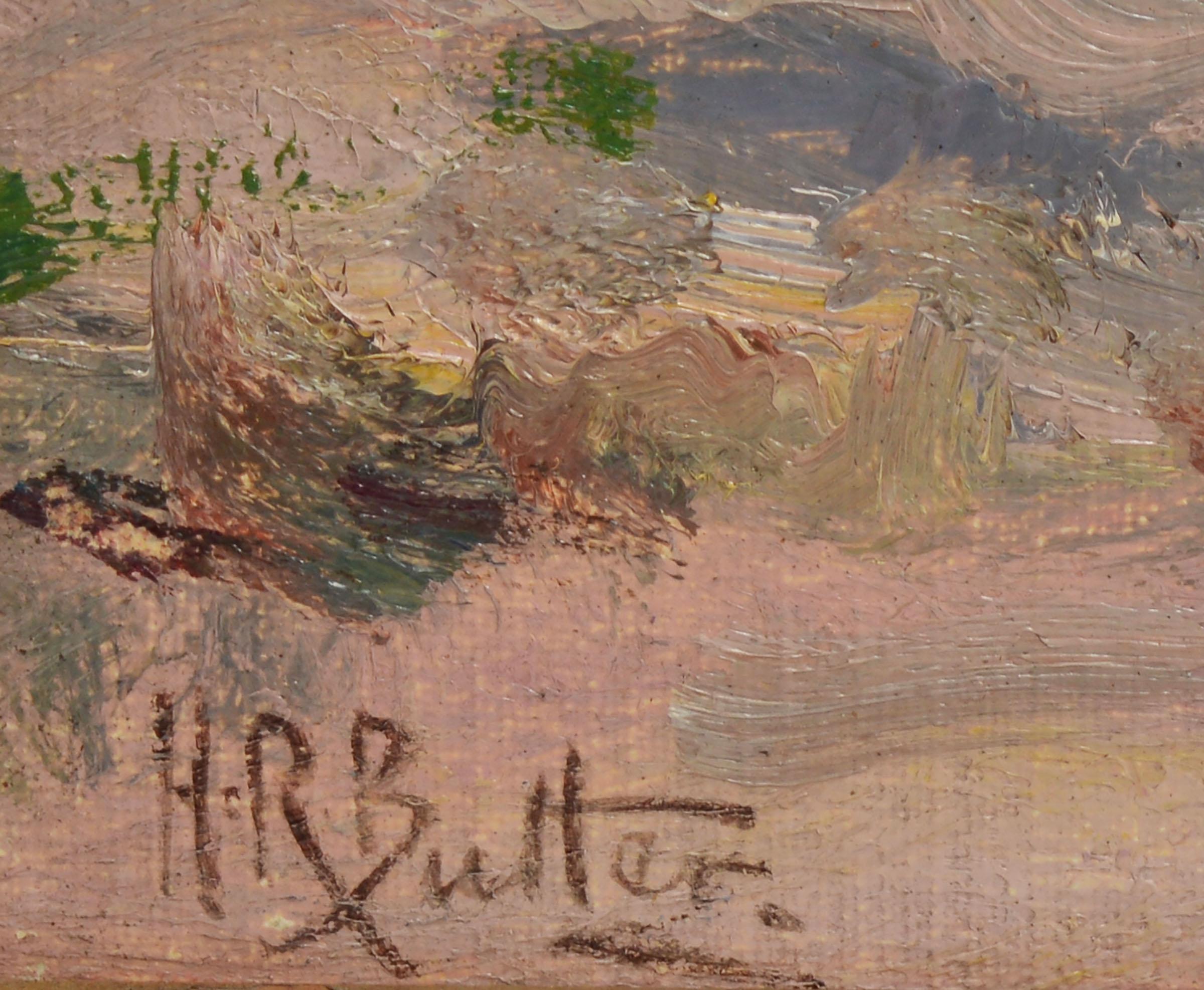 Howard Russell Butler - Sunset in a California Mountain Valley by ...