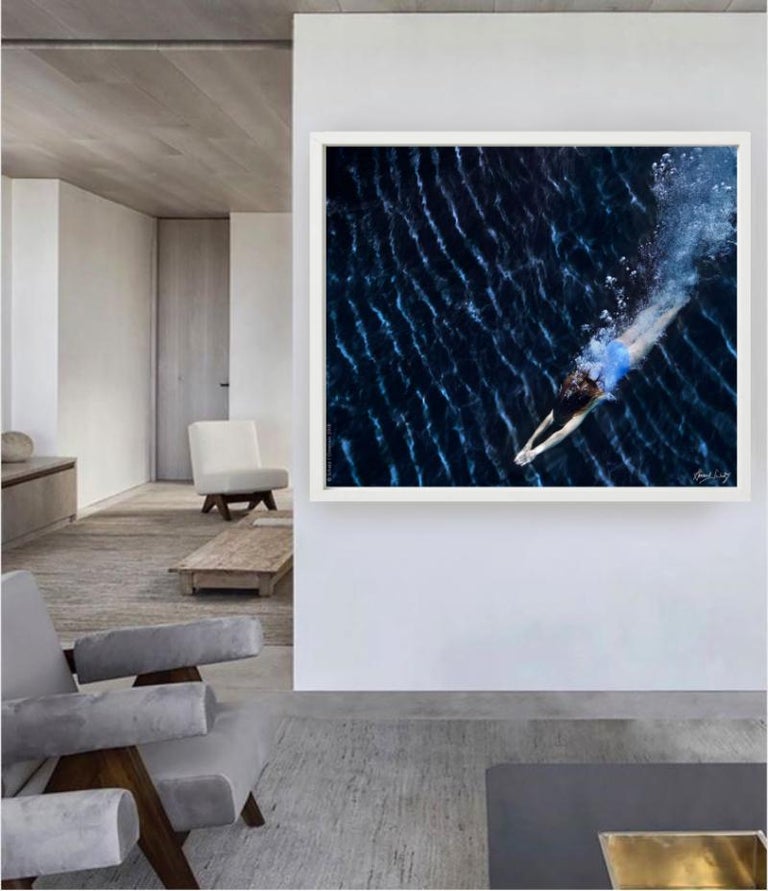 Howard Schatz - Underwater Study #3024 - model swimming in an ocean ...