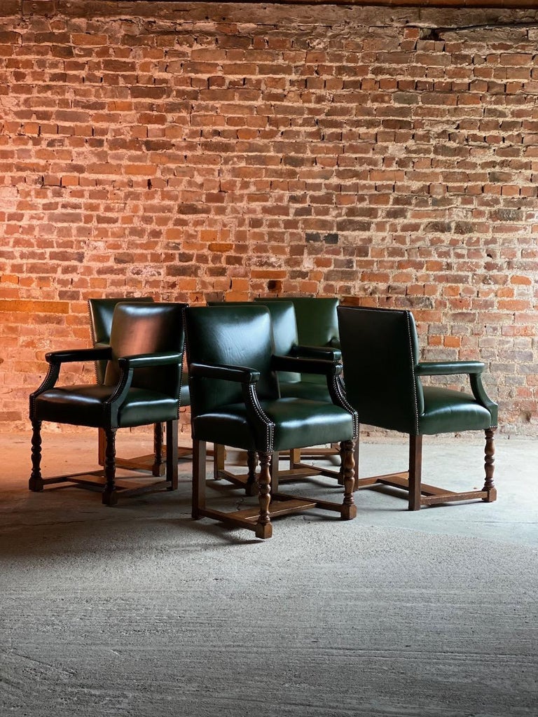 Howard and Sons Dining Chairs Armchair Boardroom Dining Library ...