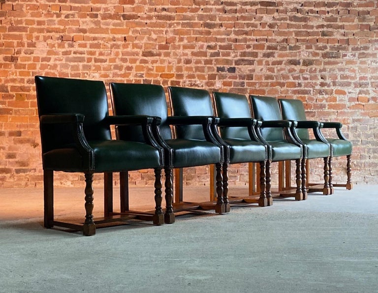 Howard and Sons Dining Chairs Armchair Boardroom Dining Library ...