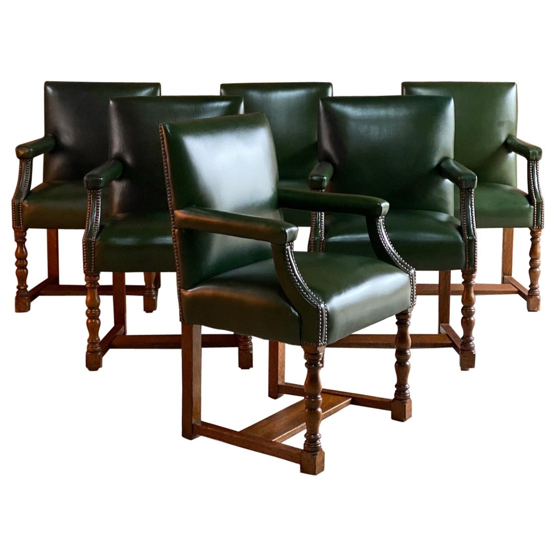 Howard and Sons Dining Chairs Armchair Boardroom Dining Library ...